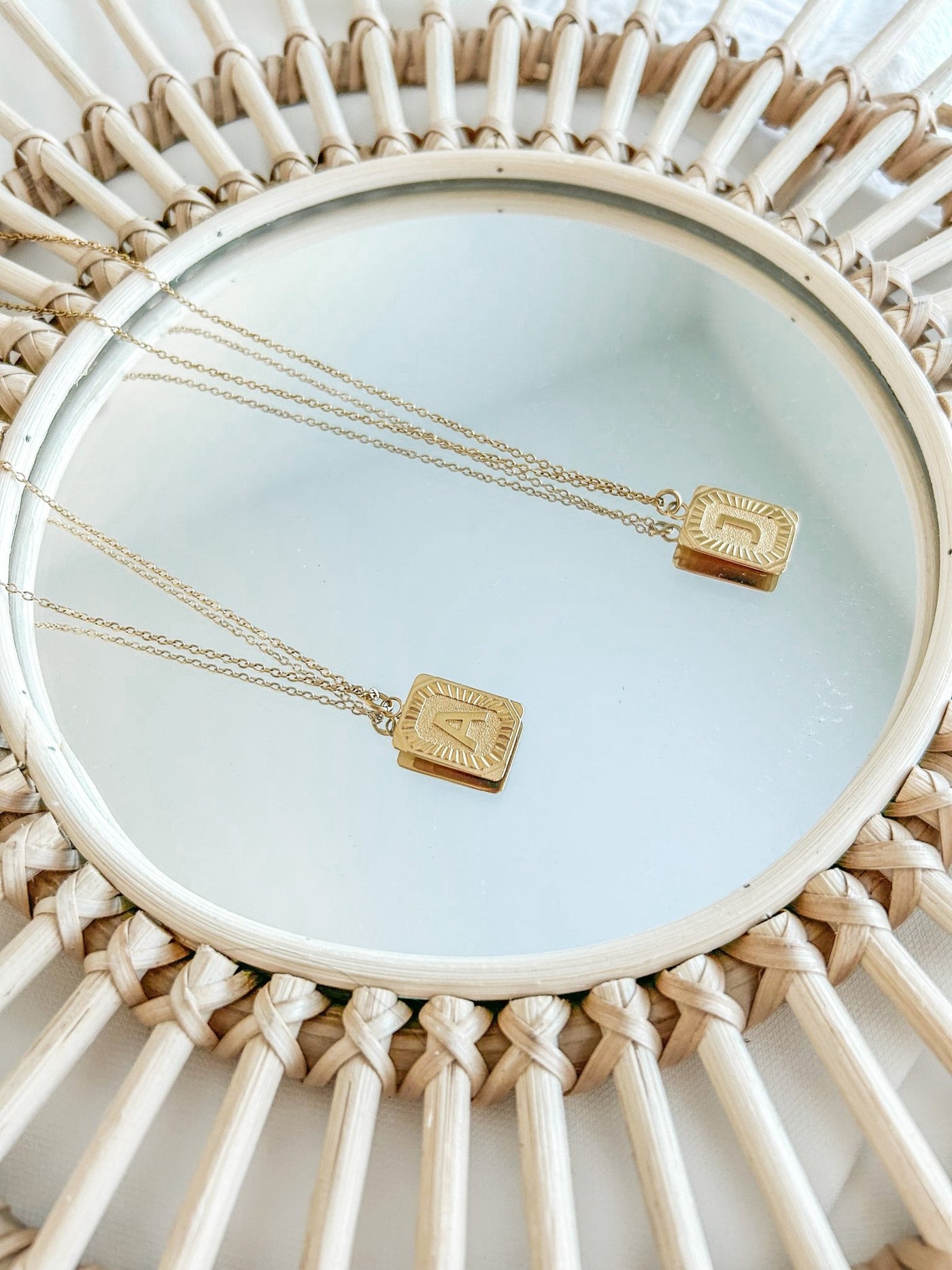 18k Gold Plated Initial Necklace | Styled by Ashley Brooke